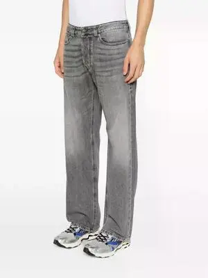 DIESEL® Faded Straight-leg Jeans