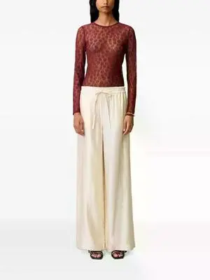 Claudie Pierlot Striped Palazzo Pants