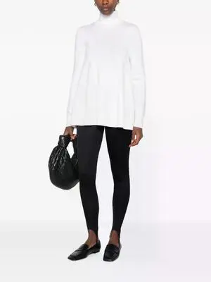 TOTEME Ribbed Knit Turtleneck Sweater