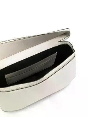 TOTEME Palmellato Clip Shoulder Bag - White
