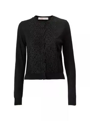 Carolina Herrera Lace-panel Cardigan