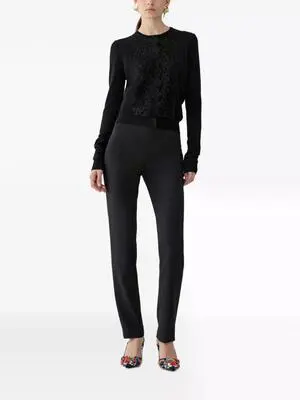 Carolina Herrera Lace-panel Cardigan