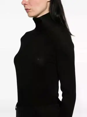 EMERSON RENALDI Ribbed Knit Roll Neck Sweater