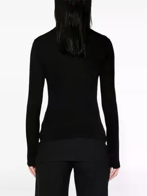 EMERSON RENALDI Ribbed Knit Roll Neck Sweater