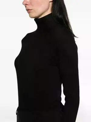 EMERSON RENALDI Ribbed Knit Roll Neck Sweater