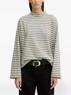 Marc O'polo Striped Long-sleeve T-shirt - Grey