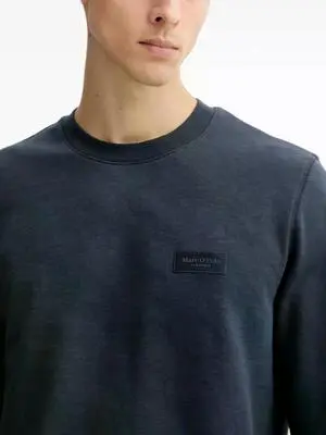 Marc O'polo Crewneck Patch-detail Sweatshirt
