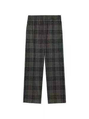 Burberry Check Drawcord Track Pants