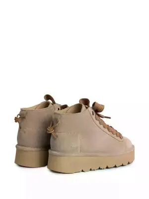 PANCHIC Platform Suede Sneakers - Neutrals