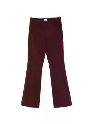 Seductive Rosie Flared Trousers - Red