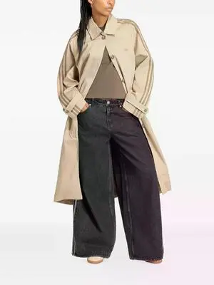 Adidas 3-stripe Cuff-strap Coat