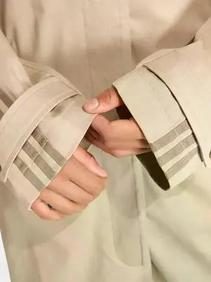 Adidas 3-stripe Cuff-strap Coat
