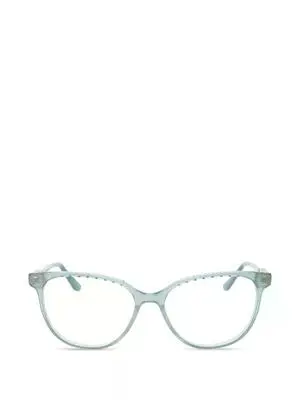 Juicy Couture Glitter-effect Round Frame Eyeglasses - Blue
