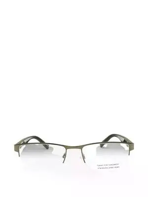 Tommy Hilfiger Rectangle Frame Eyeglasses - Grey