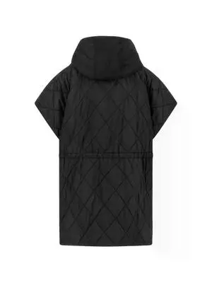 Max Mara Quilted Hooded Jacket