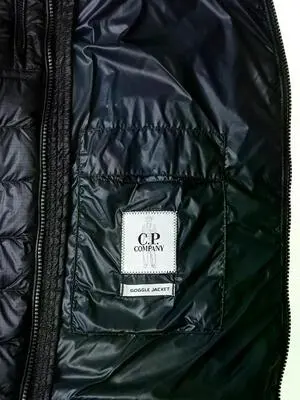 C.P. COMPANY Goggle Hooded Puffer Jacket