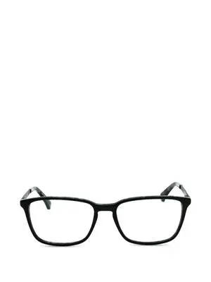 Calvin Klein Rectangle Frame Eyeglasses - Black