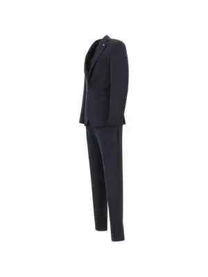 MANUEL RITZ Single-breasted Slim-fit Suit