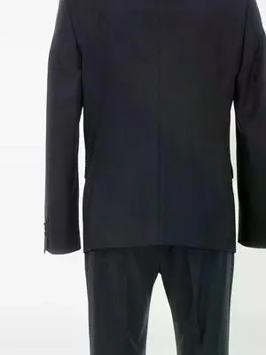 MANUEL RITZ Single-breasted Slim-fit Suit - Blue