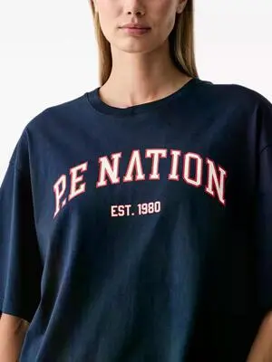 P.E Nation Core Logo-print T-shirt