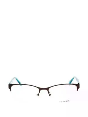 ADENSCO Rectangle Eyeglasses - Brown