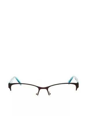 ADENSCO Rectangle Eyeglasses - Brown