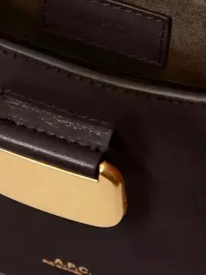 A.p.c. Simone Leather Shoulder Bag