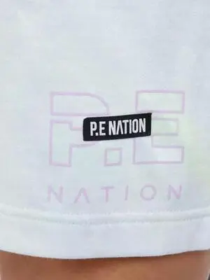 P.E Nation Logo-patch Jersey Shorts