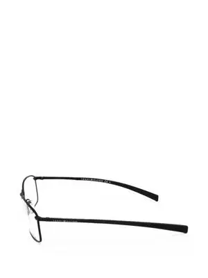 Tommy Hilfiger Matte-finish Rectangle Frame Eyeglasses