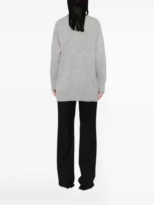 EMERSON RENALDI V-neck Ribbed Cardigan