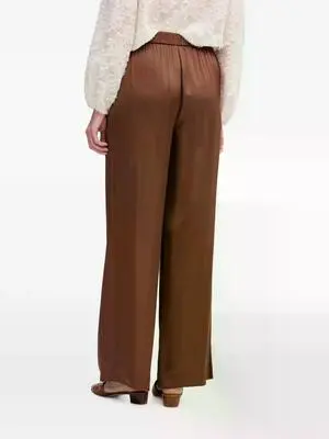 OUI Pleated Wide-leg Trousers