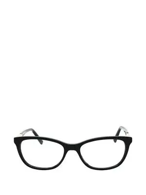 Jones New York Oval Frame Eyeglasses - Black