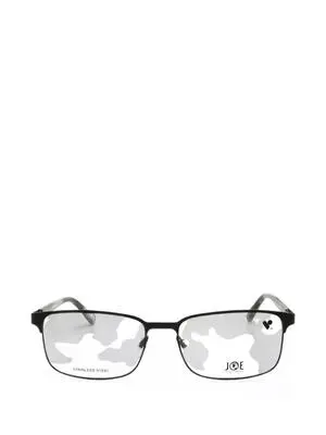 JOE OPTICAL Rectangle Eyeglasses - Black