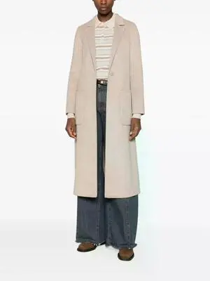 VICOLO Single-breasted Notch-lapel Coat