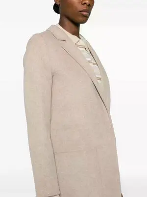 VICOLO Single-breasted Notch-lapel Coat
