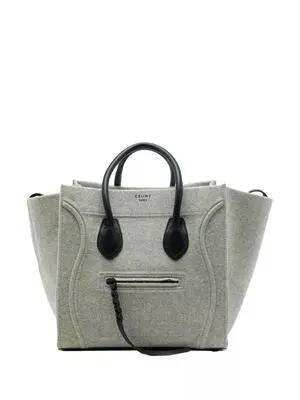 Celine Medium Phantom Luggage Tote Bag - Grey