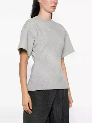 LA PISCINE Fitted Short-sleeve T-shirt