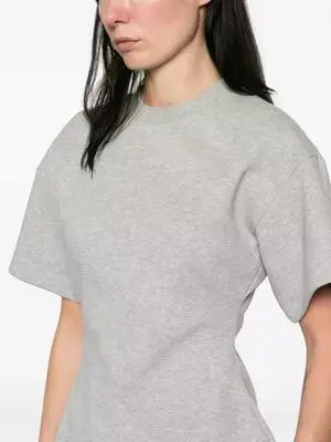 LA PISCINE Fitted Short-sleeve T-shirt