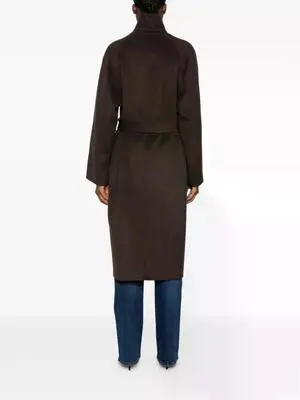 VICOLO Double-breasted Belted Coat