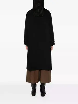 NICHOLSON & NICHOLSON Button-up High-neck Coat