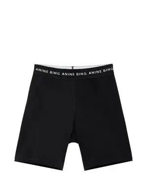 ANINE BING Dan Biker Shorts