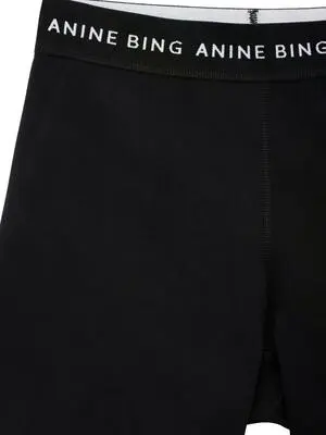 ANINE BING Dan Biker Shorts
