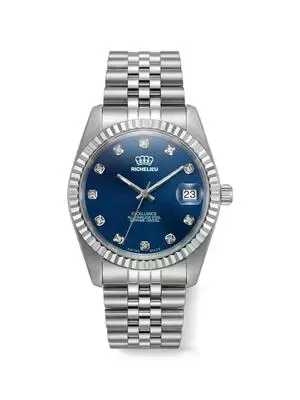 RICHELIEU SWISS Logo-detail 26mm Watch - Blue