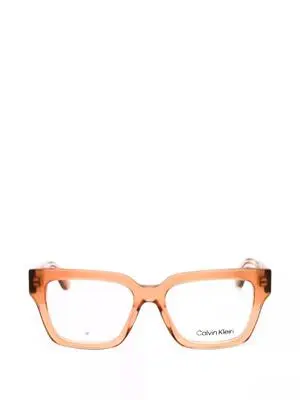 Calvin Klein Rectangle-frame Glasses - Neutrals