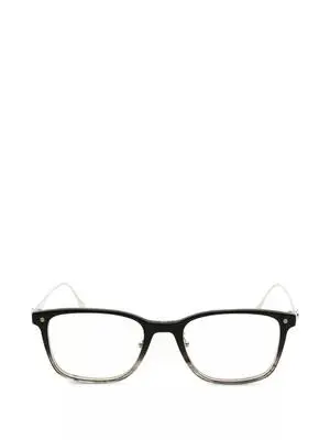 BMW Rectangle Frame Eyeglasses - Black