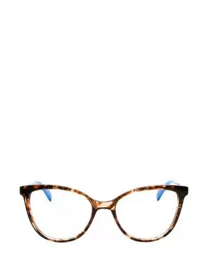 TOUS Cat Eye Eyeglasses - Brown