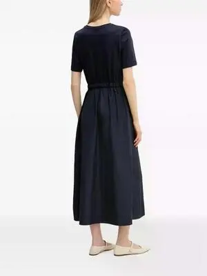 OUI Drawstring Waist Midi Dress