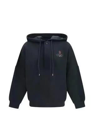VIVIENNE WESTWOOD Batwing Embroidered-logo Hoodie