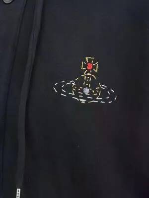 VIVIENNE WESTWOOD Batwing Embroidered-logo Hoodie