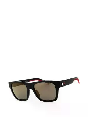 Tommy Hilfiger Rectangle-frame Sunglasses - Black